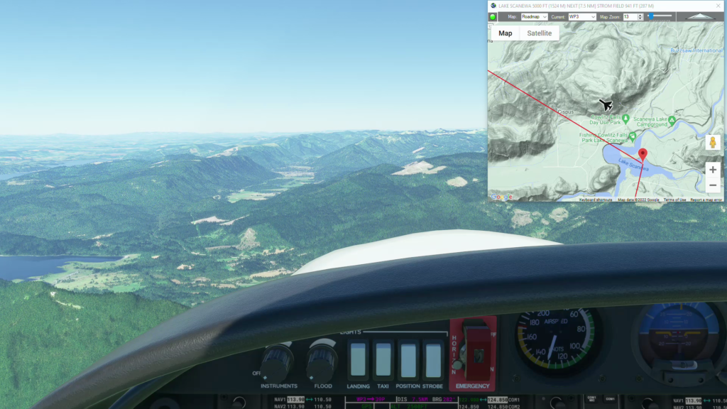 Mt St Helens (Portland Int’l to Strom Field) – Flightplan