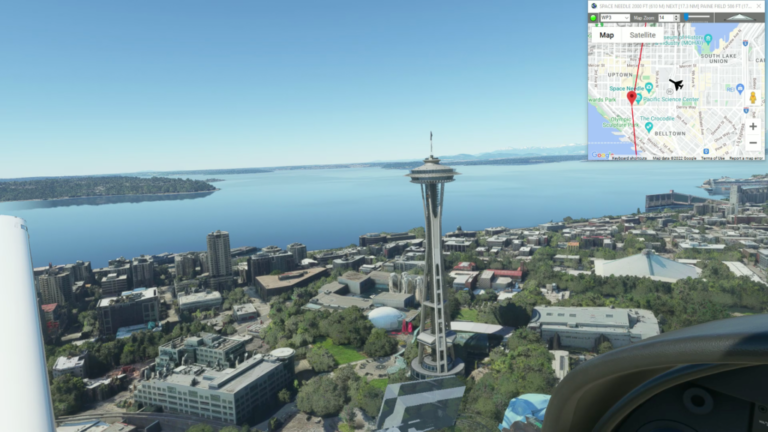 Seattle (Pierce County to Paine Field) – Simflightplan