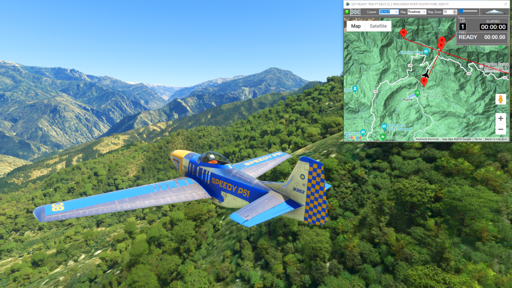 Yosemite Circuit II – Simflightplan